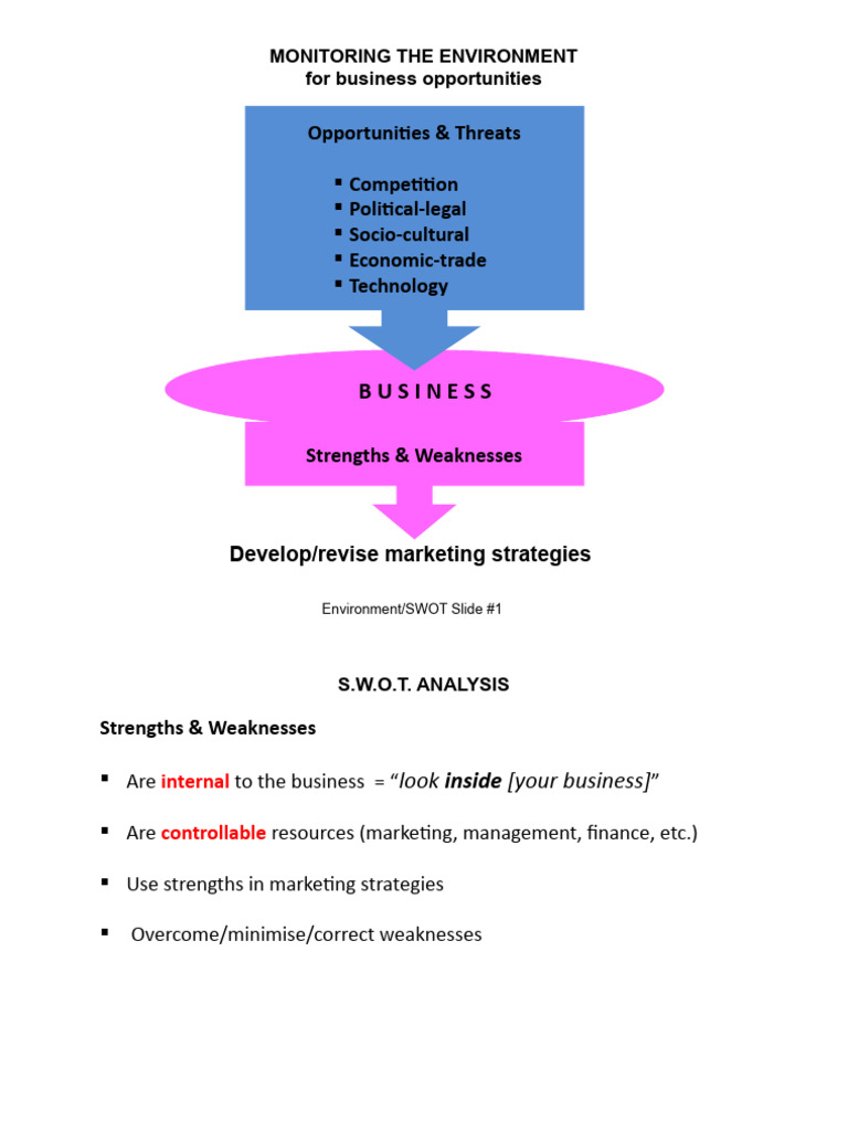 Marketing Plan Environment Swot Analysis | PDF | Swot Analysis | Profit ...