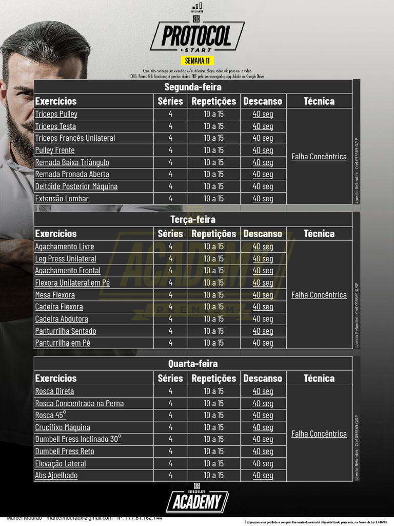 Planilha Start Smartphone Semana11 | PDF | Exercício físico | Boa forma