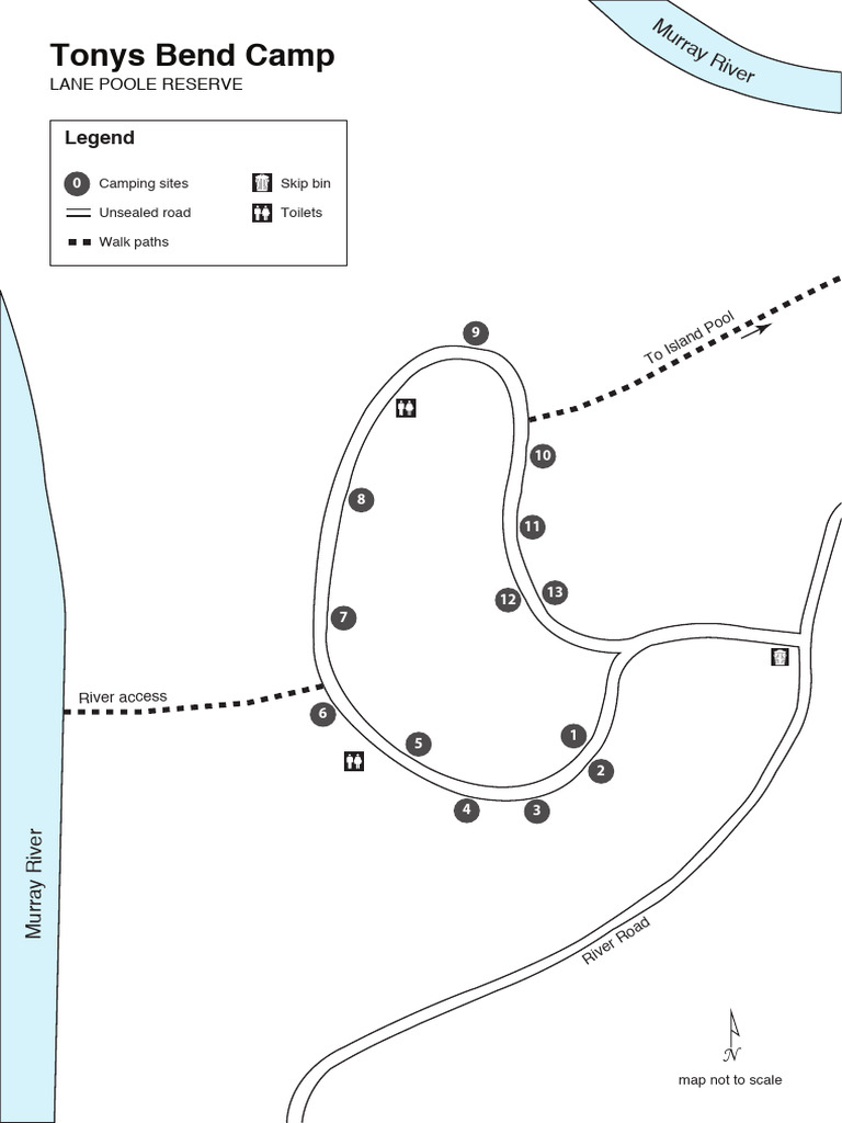 Lane Poole Reserve Camping Map | PDF