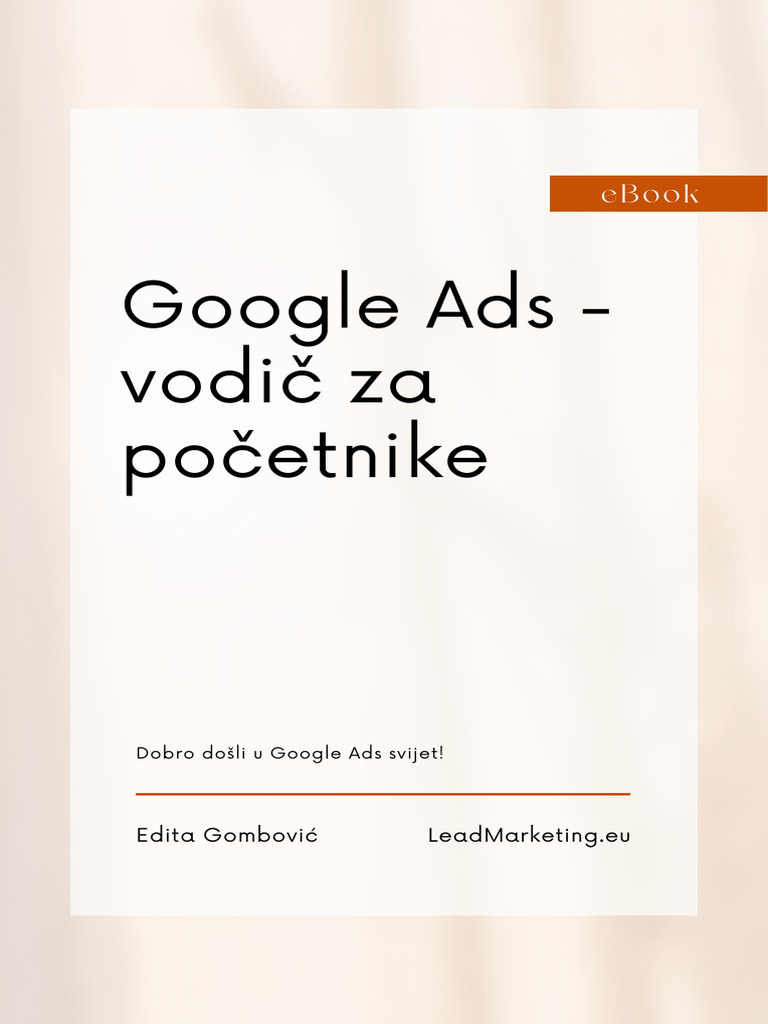 Google Ads Vodic Za Pocetnike | PDF