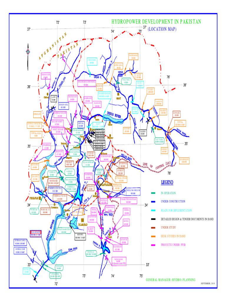 Hydro Location Map | PDF