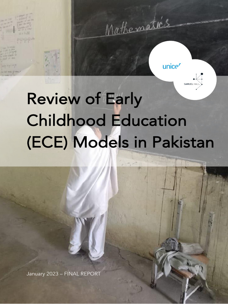 Review of Early Childhood Education (ECE) Models in Pakistan | PDF ...