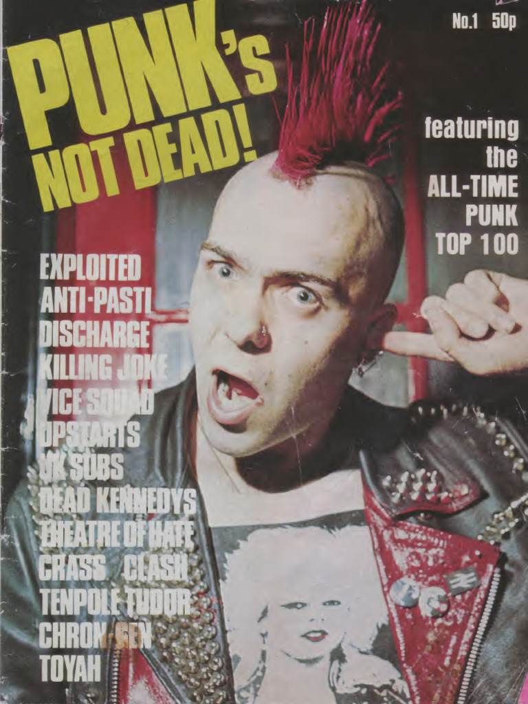 Punks Not Dead Magazine (1980) - Text | PDF | Art