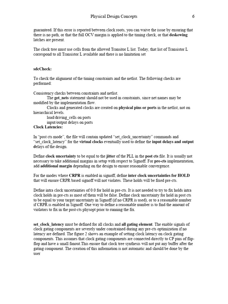 Physical Design Interview Complete 6 | PDF | Computer Engineering | Electronics