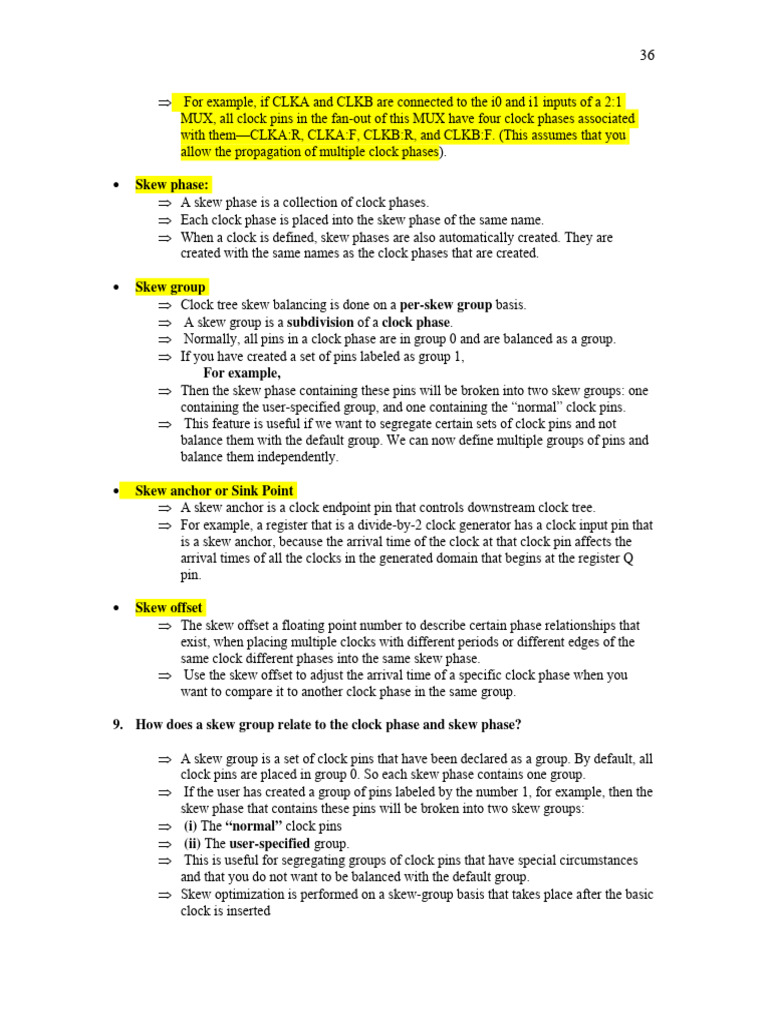 Clock Skew Management Guide | PDF | Electronic Design | Computer ...