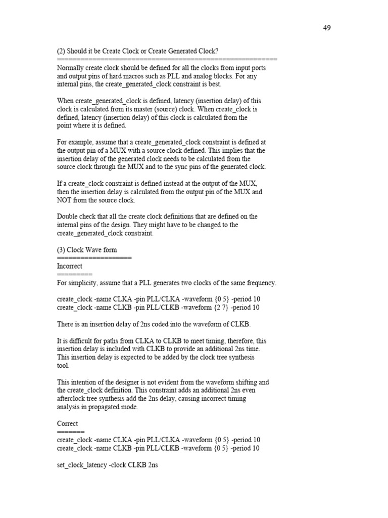 Physical Design Interview Complete 49 | PDF