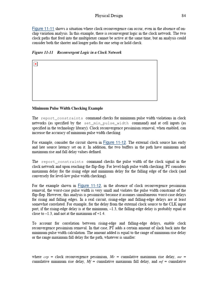 Physical Design Interview Complete 84 | PDF | Electrical Circuits | Digital Electronics