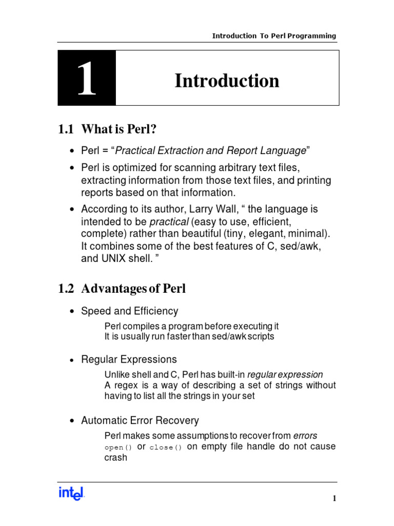 Perl Training | Download Free PDF | Control Flow | Regular Expression Perl Training | Download Free PDF | Control Flow | Regular Expression