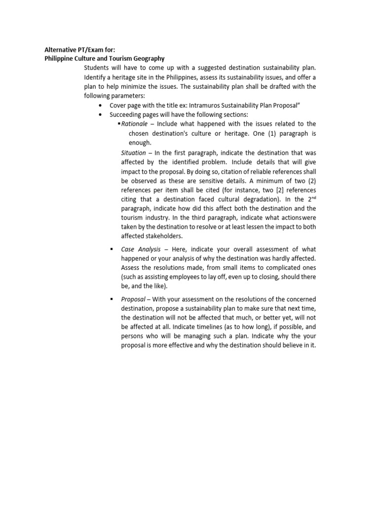 Alternative Output Philippine Culture and Tourism Geography 4 | PDF ...