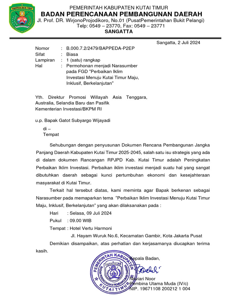 Susunan Acara FGD 1 2 | PDF | Sains & Matematika