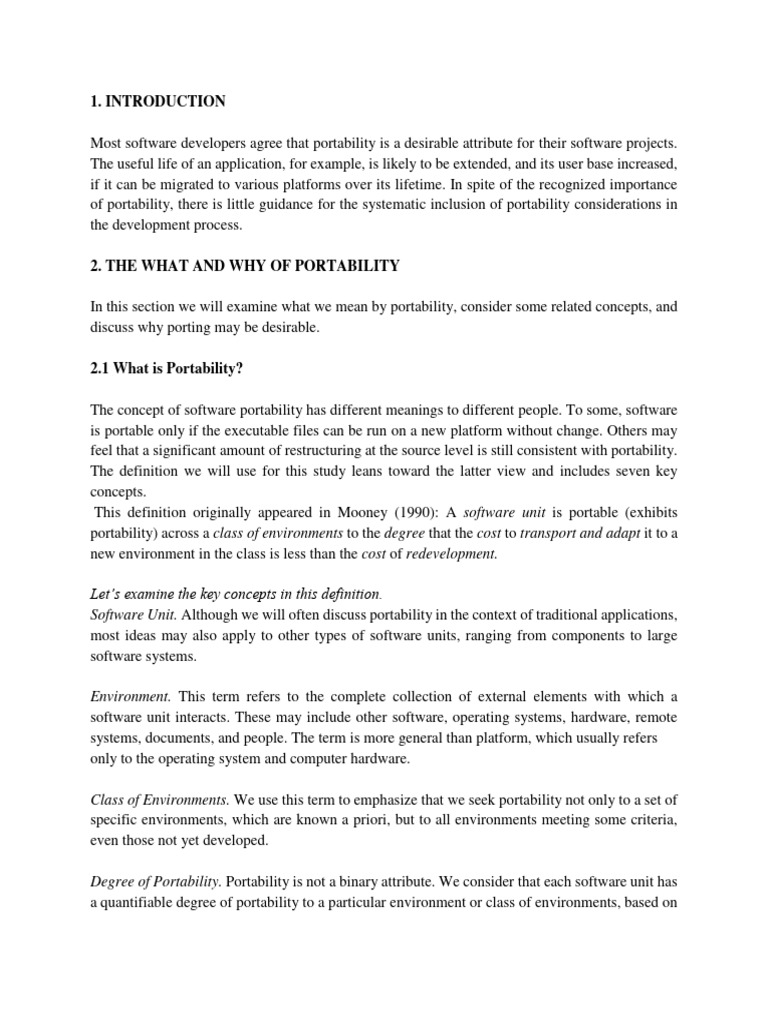 637680387924941206unit4 Se Chap10 Bca | PDF | Porting | Software