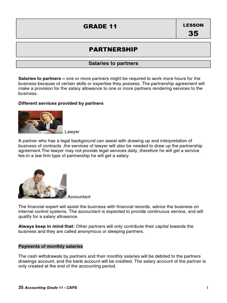 35.2 (43) - Notes WK 10-Partnership Ledger | PDF | Business