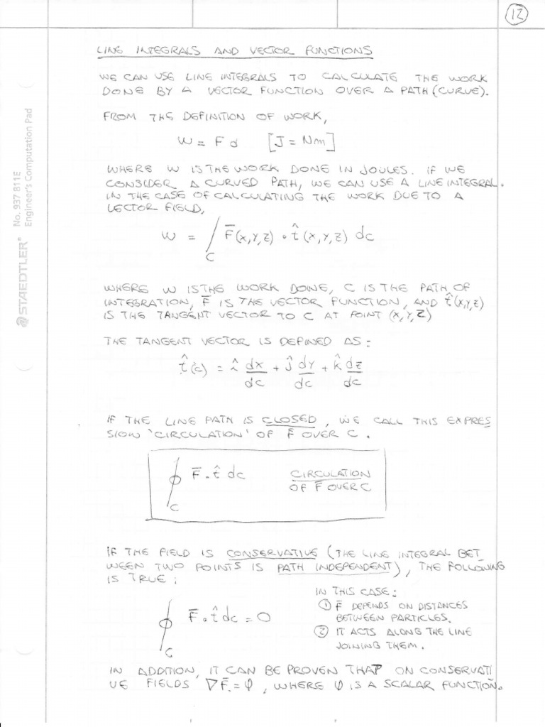 7 - Circulation and Curl | PDF