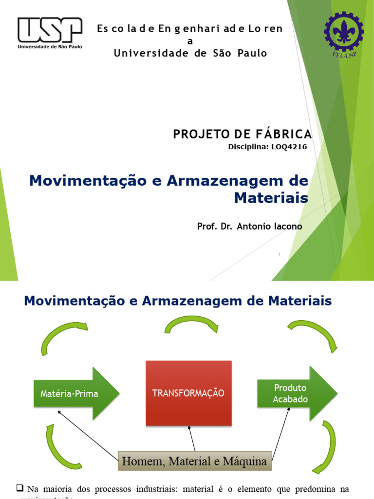 Tipos de Layout de Armazens Logistica | PDF | Engenharia | Produção e ...