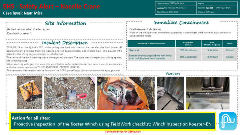 EHS Safety Alert SGS | PDF