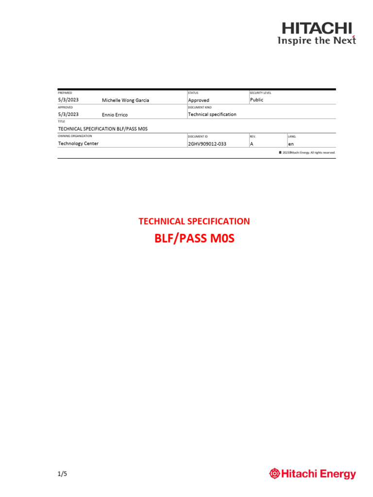 Technical Specs for Engineers | PDF | International Electrotechnical ...