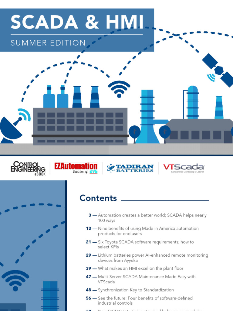 Scada & Hmi: Summer Edition | PDF | Programmable Logic Controller | Scada