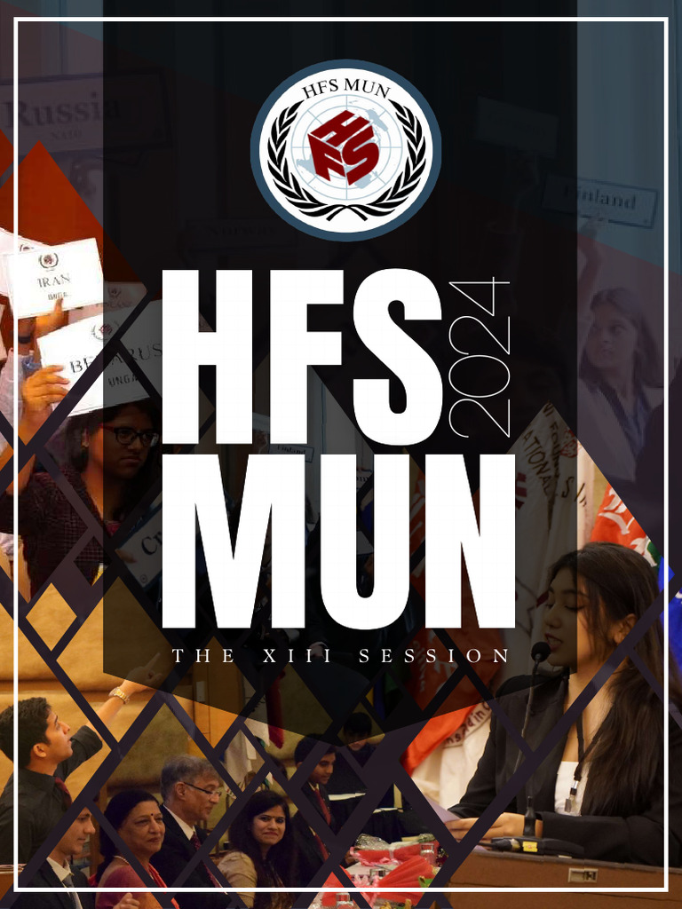 Brochure - HFS MUN 2024 | PDF | United Nations | International Relations