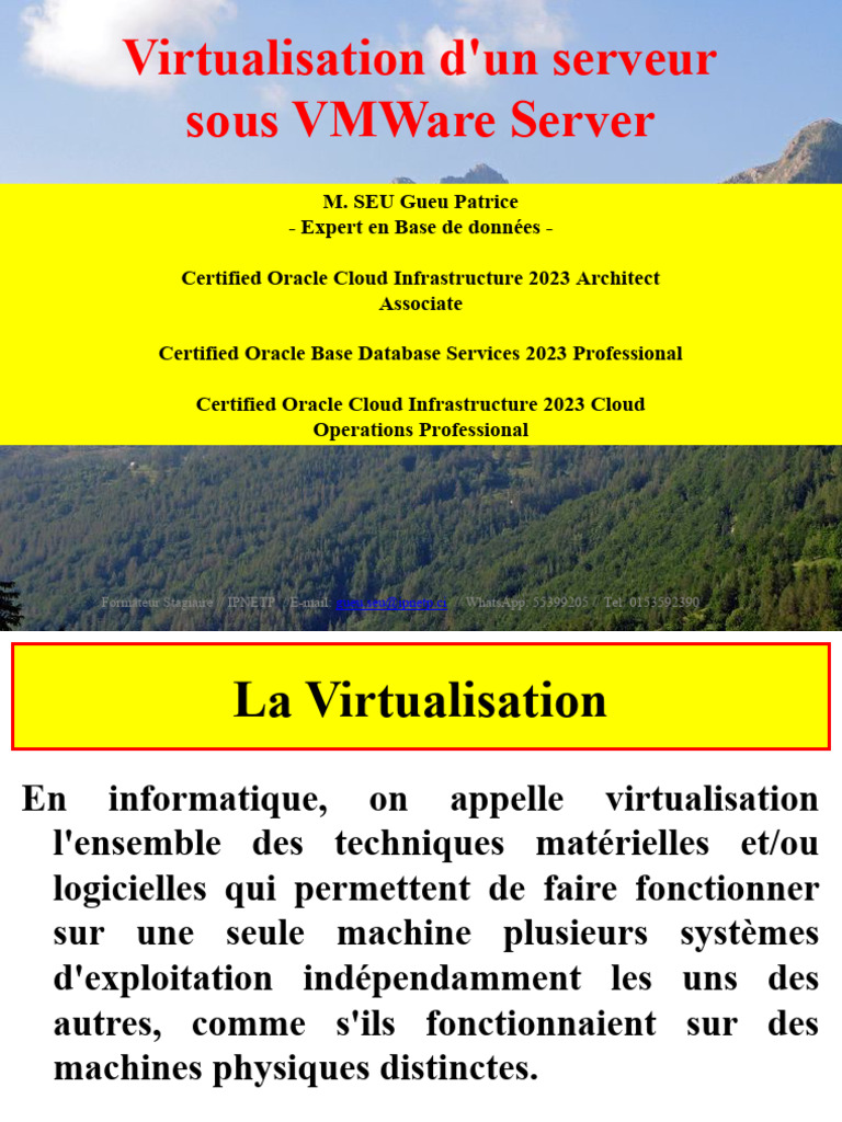 Virtualisation 01 | PDF | Virtualisation | VMware