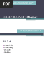 English 60 - Grammer Rules by Rani Ma-Am | PDF | Grammatical Number | Plural