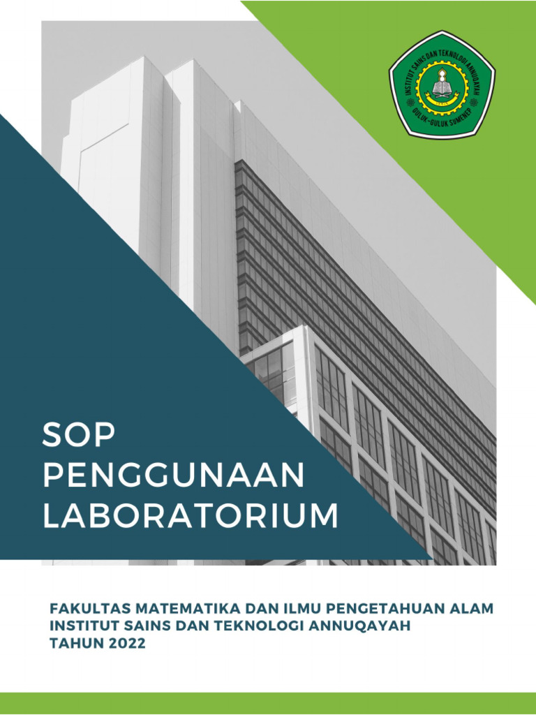 SOP K3 Laboratorium Lengkap | PDF