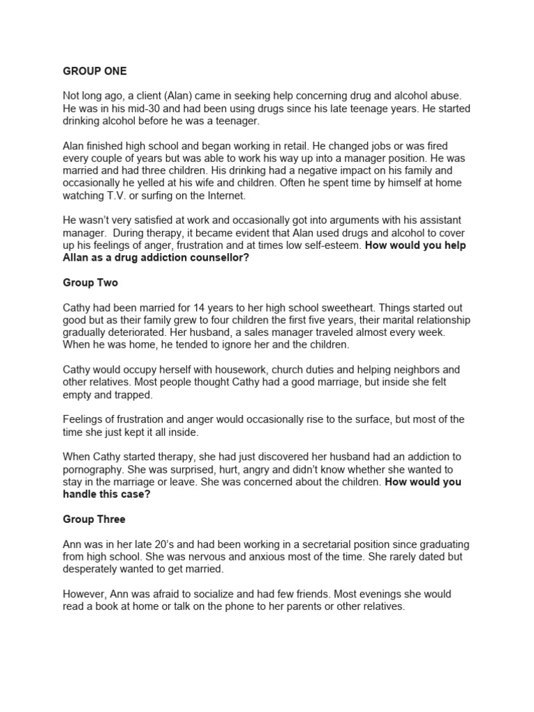 Assignment Two | PDF | Psychotherapy | Psychology