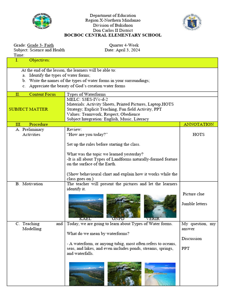 Scince3 4thq Day2 | PDF | Learning | Behavior Modification