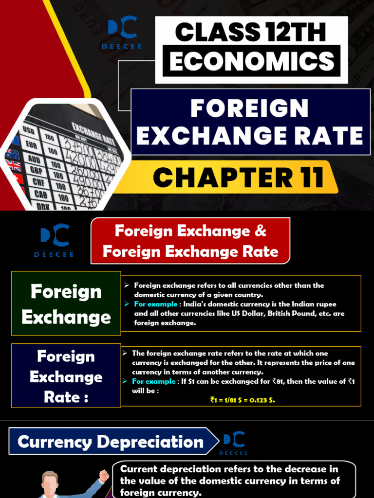 Understanding Foreign Exchange Rates | PDF | Exchange Rate | Currency ...