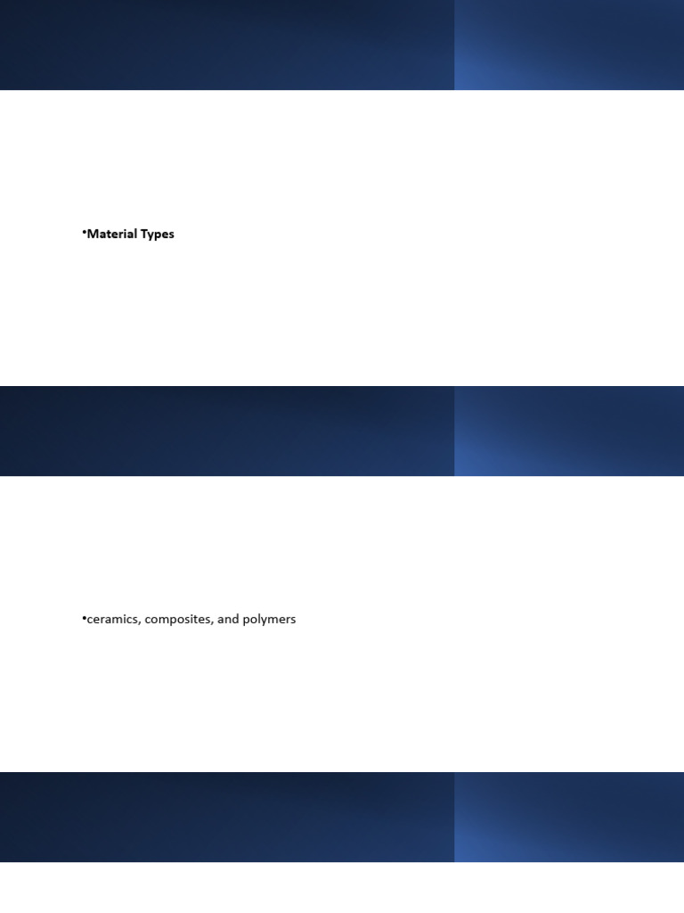 Material Types | Download Free PDF | Composite Material | Polymers