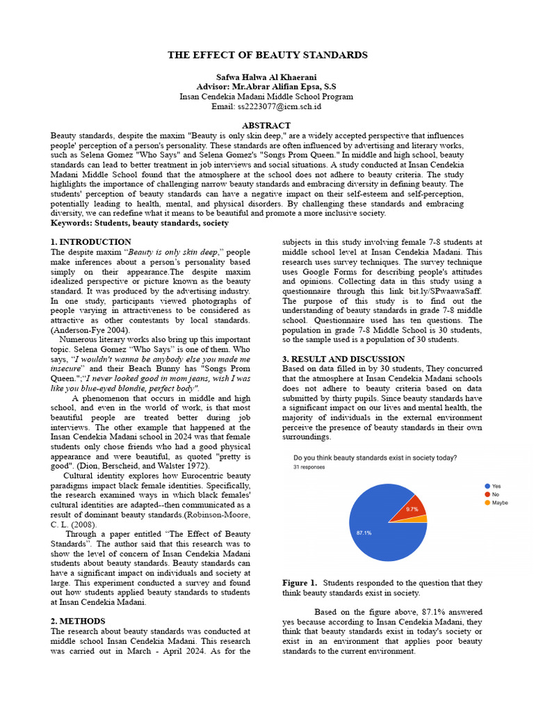 Global Beauty Standards Explored | PDF | Beauty | Physical Attractiveness