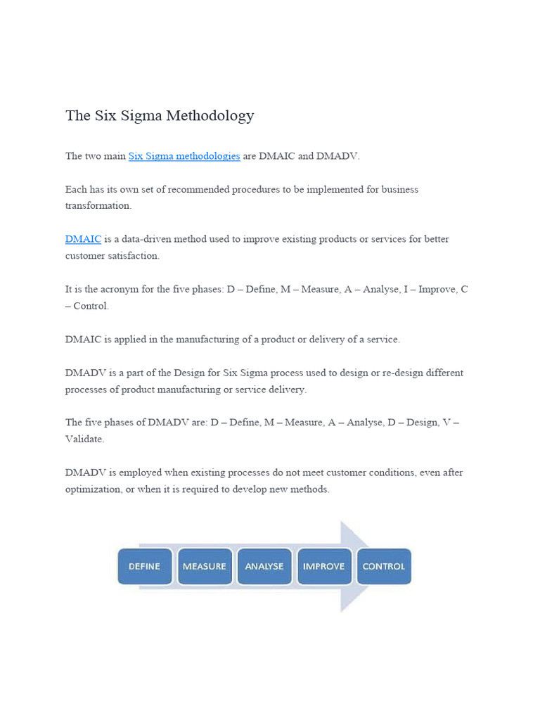 Six Sigma | PDF | Six Sigma | Performance Indicator