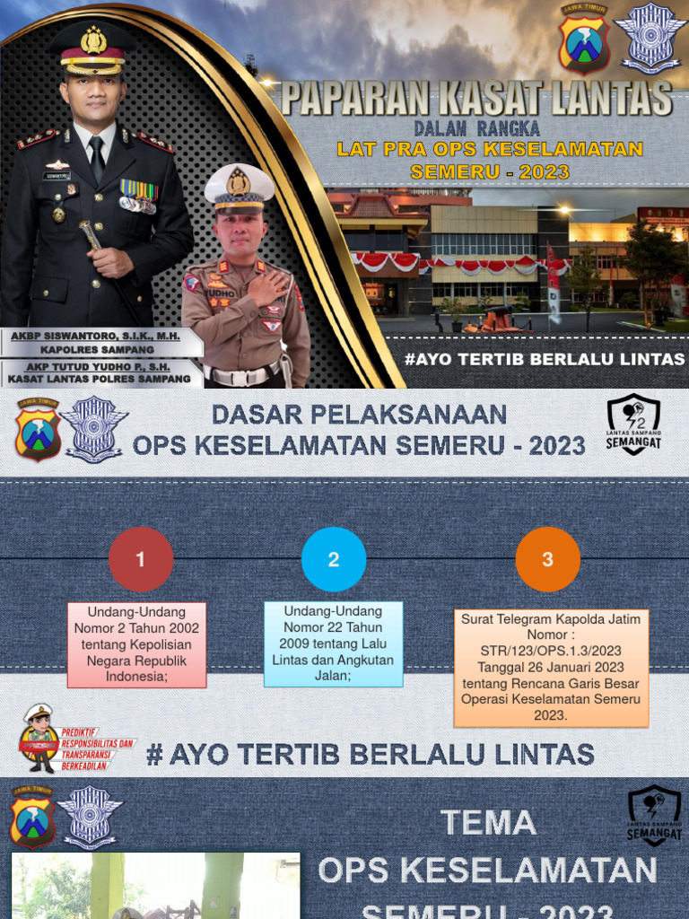 Lat Pra Ops Keselamatan Semeru - 2023 | PDF Lat Pra Ops Keselamatan Semeru - 2023 | PDF