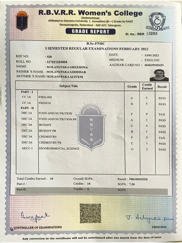 Sem Wise Memos | PDF