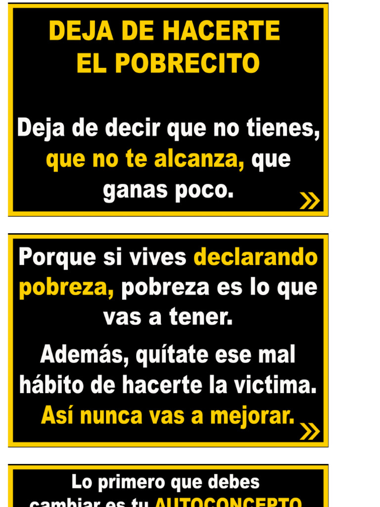 No Te Hagas El Pobrecito - 034104 | PDF