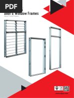 Steel Windows and Door Frames Catalogue | PDF | Architectural Design ...