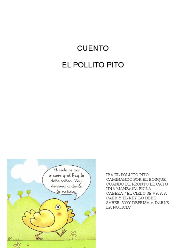 El Pollito Pito | PDF