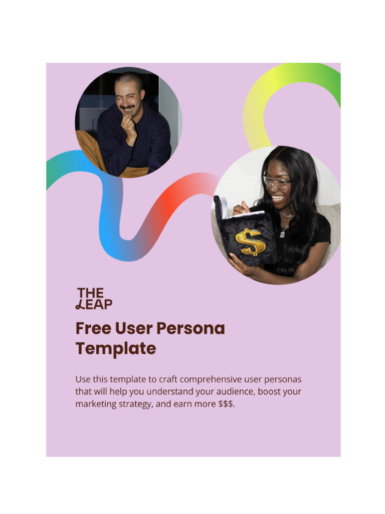 The Leap - Free User Persona Template | PDF | Motivation | Motivational