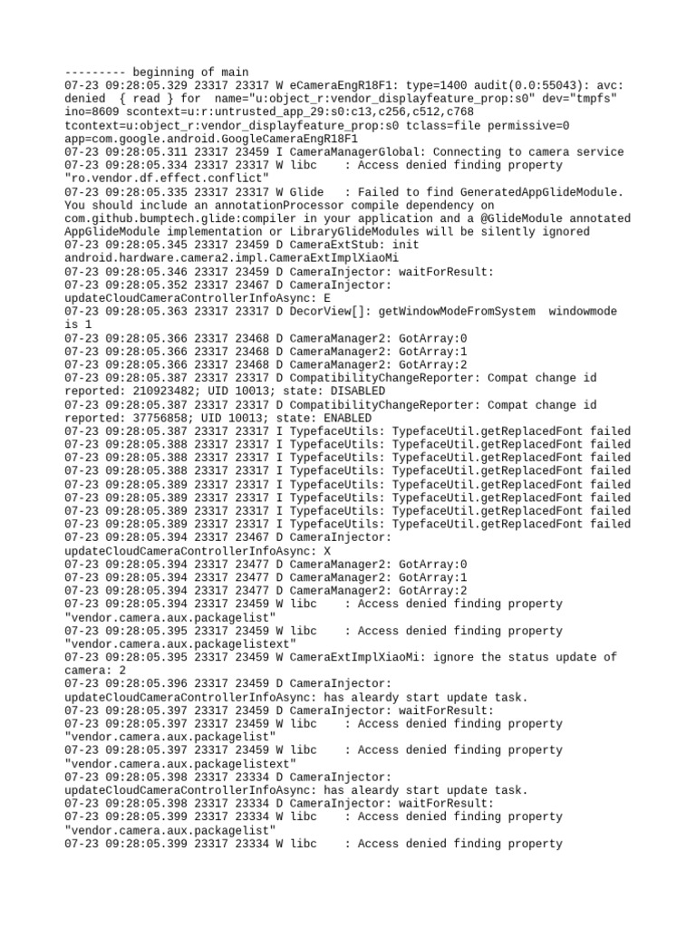 Log Cat 1721701685146 | PDF | Software | Computing