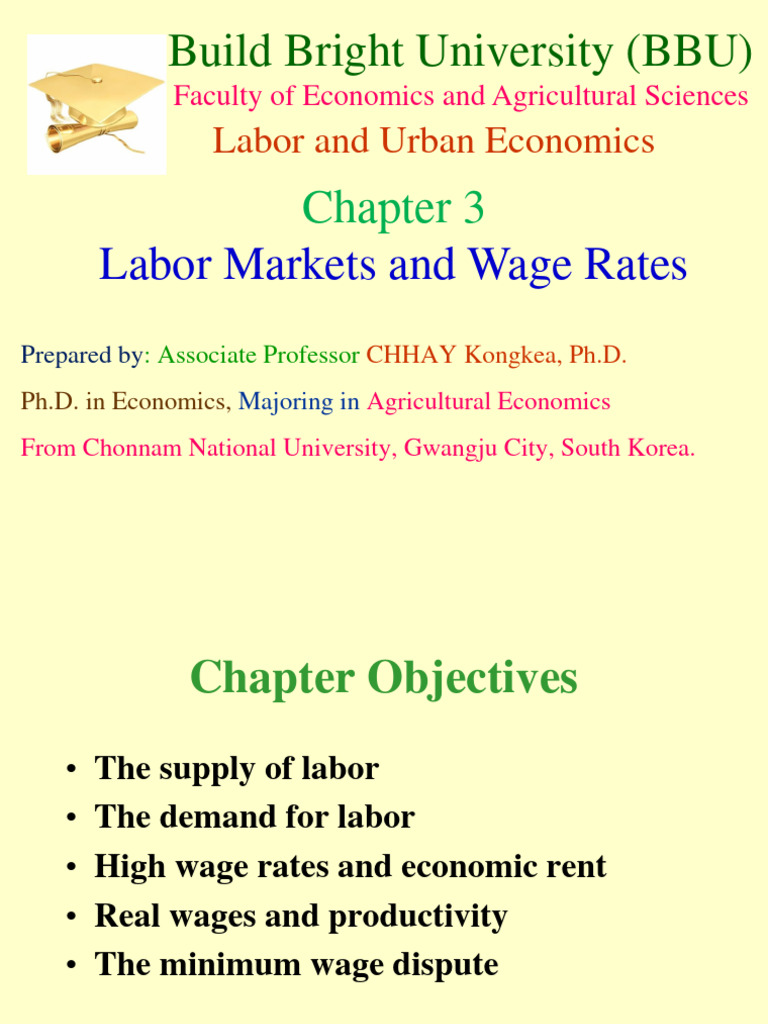 Chapter 3. Labor Markets and Wage Rates | PDF | Labour Economics ...
