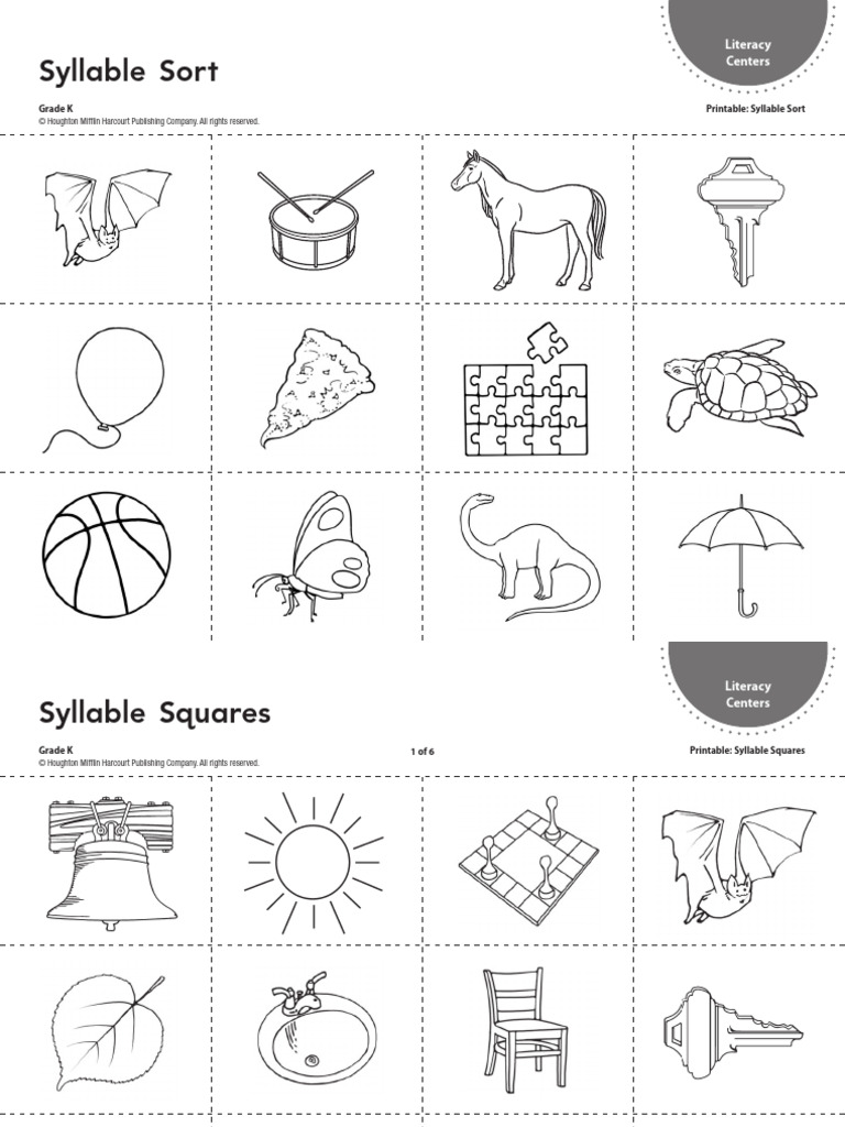 Word Syllables | PDF