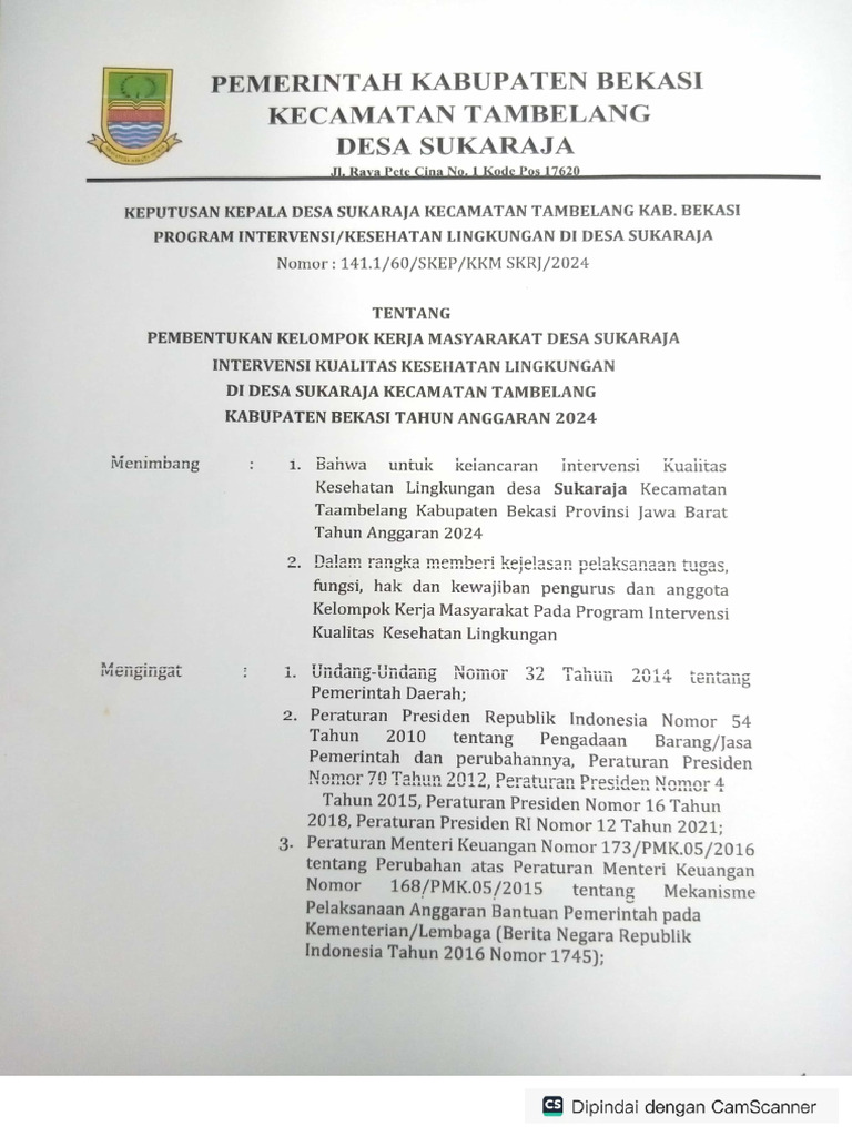 KKM DS Sukaraja | PDF