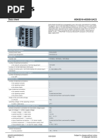 6GK52164BS002AC2 Datasheet en | PDF | Electricity | Electrical Engineering