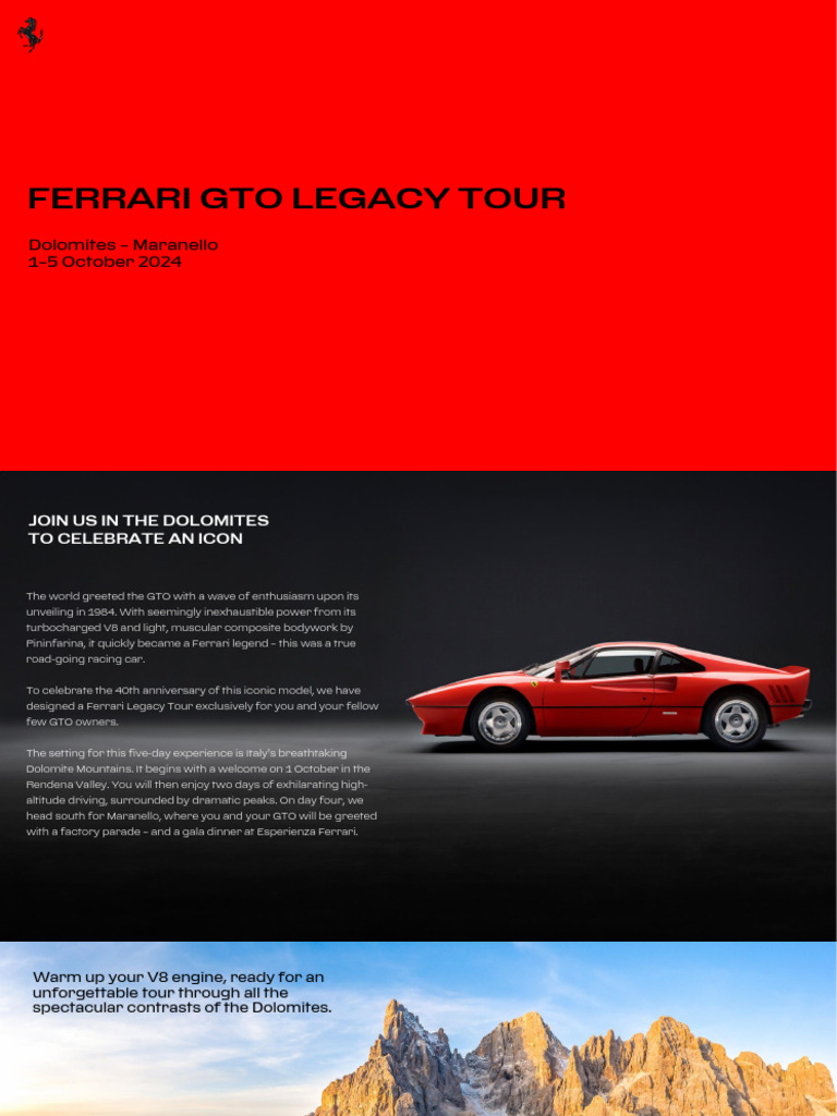 ferrari broshur | Download Free PDF | Ferrari | Car Manufacturers