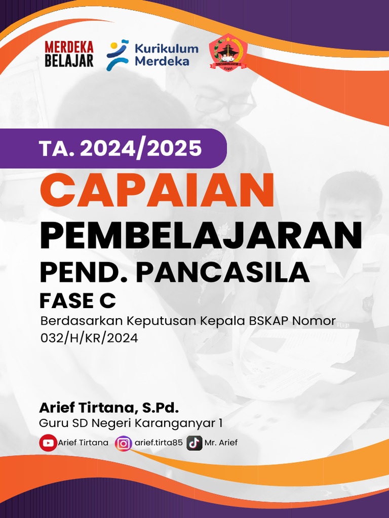 CP Pendidikan Pancasila Fase C 2024 | PDF