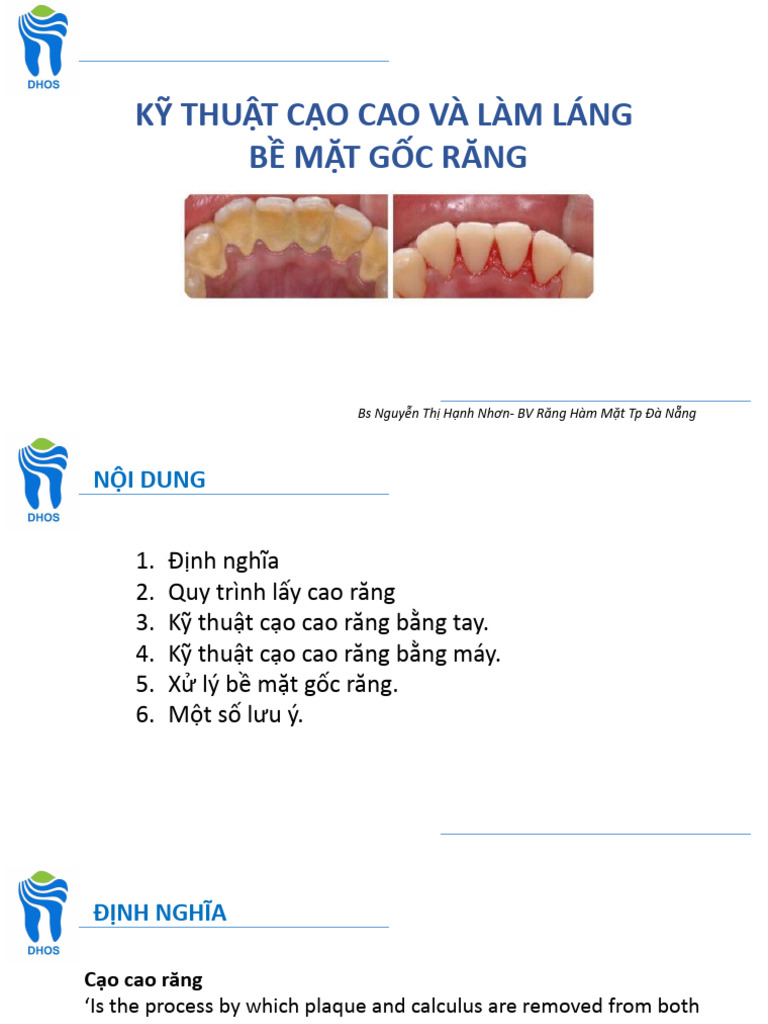 Nguyen Tac Cao Voi Rang | PDF