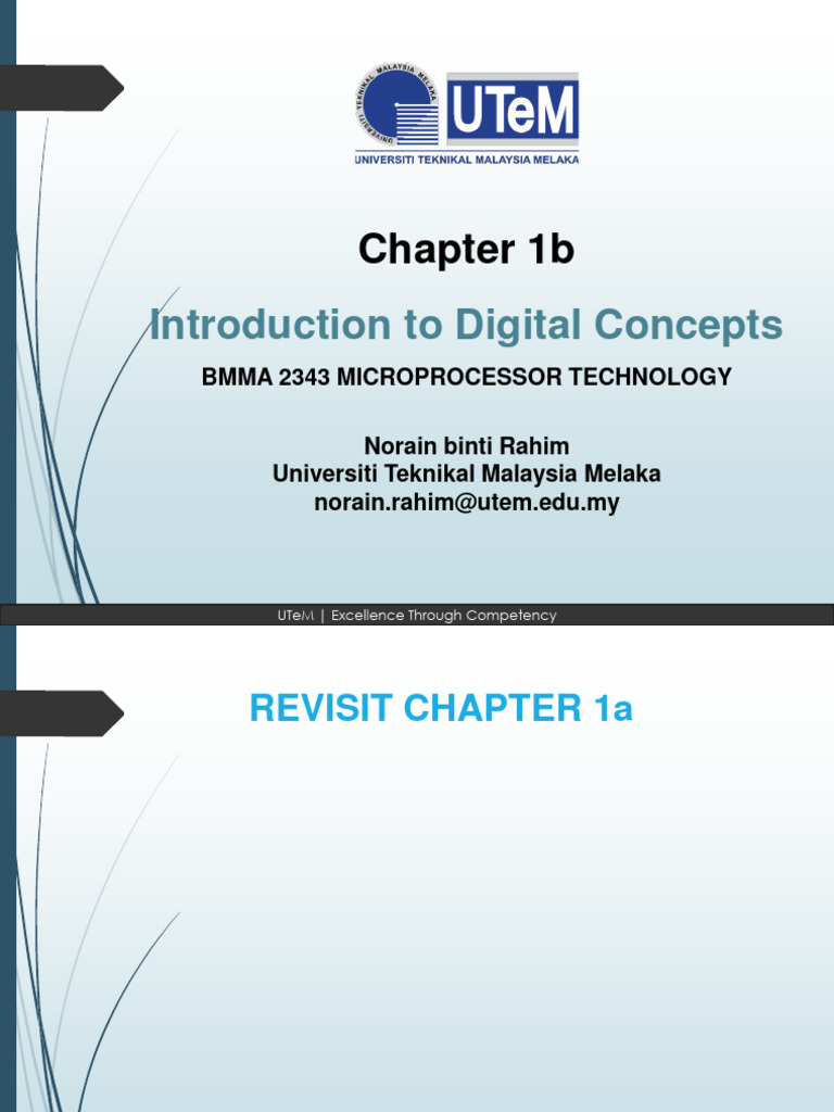 (LE) BMMA2343 Microprocessor Technology (Lecture 02) | PDF | Subtraction | Binary Coded Decimal