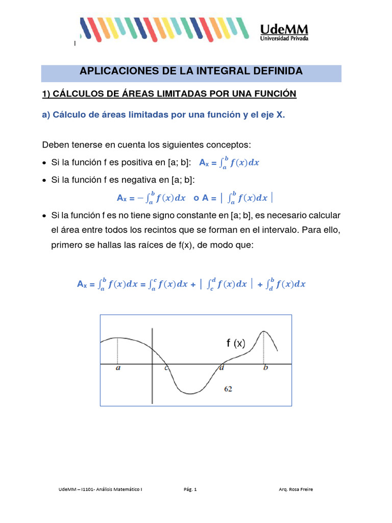 Aplicaciones de la Integral Definida | PDF | Integral | Longitud