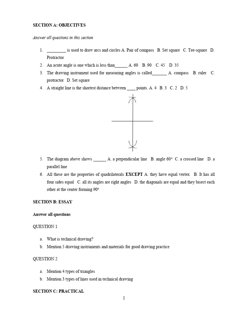 SS1 TD Third Term Exam | PDF