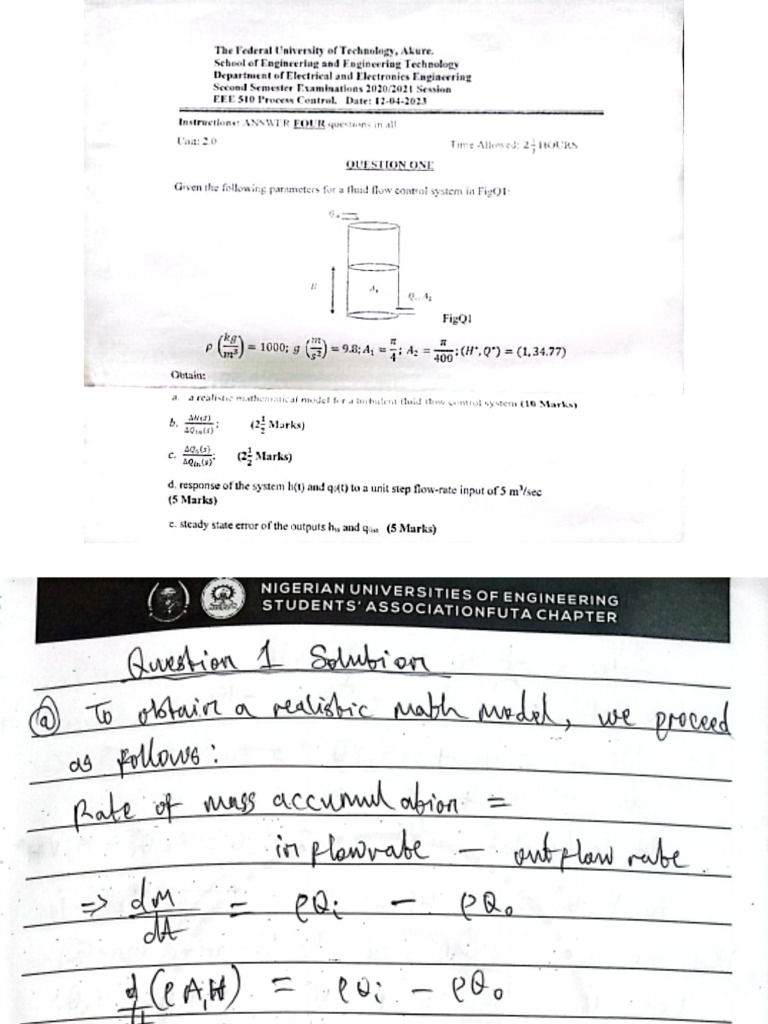 Control Systems - Q1 - PQ - 20 - 21 | PDF