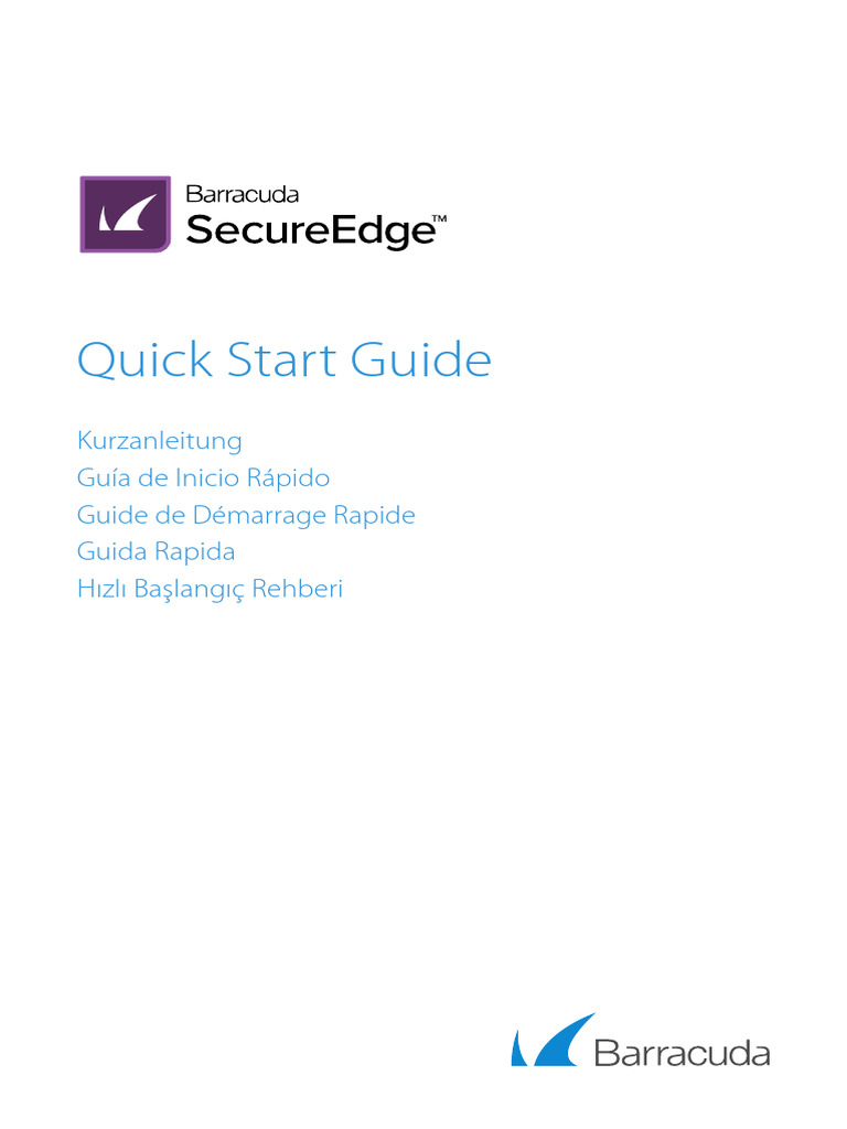 Quick Start Guide - Secureedge | PDF | Electrostatic Discharge | Ac Power Plugs And Sockets